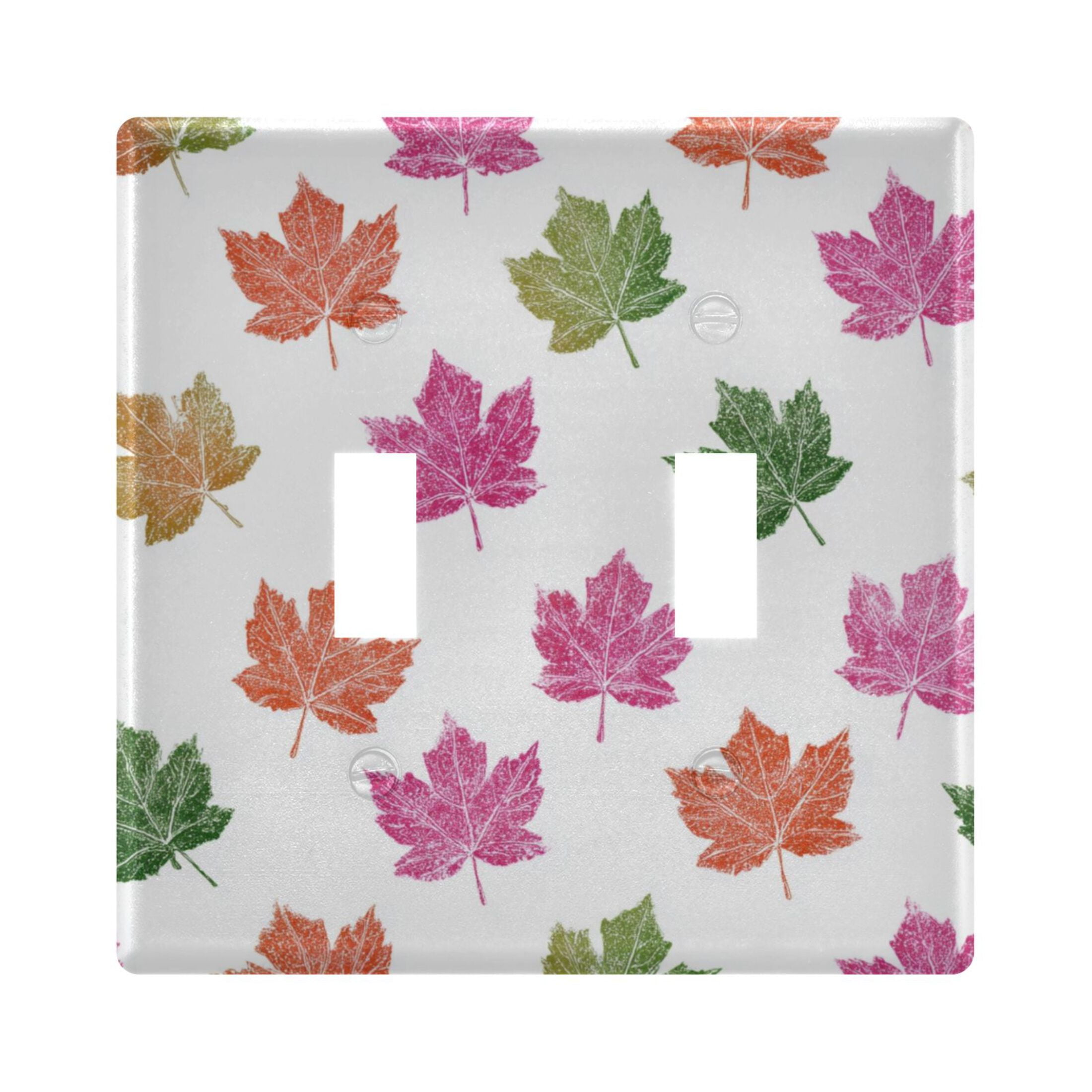 2-Gang Light Switch Wall Plate Outlet Cover for home electrical outlets ...