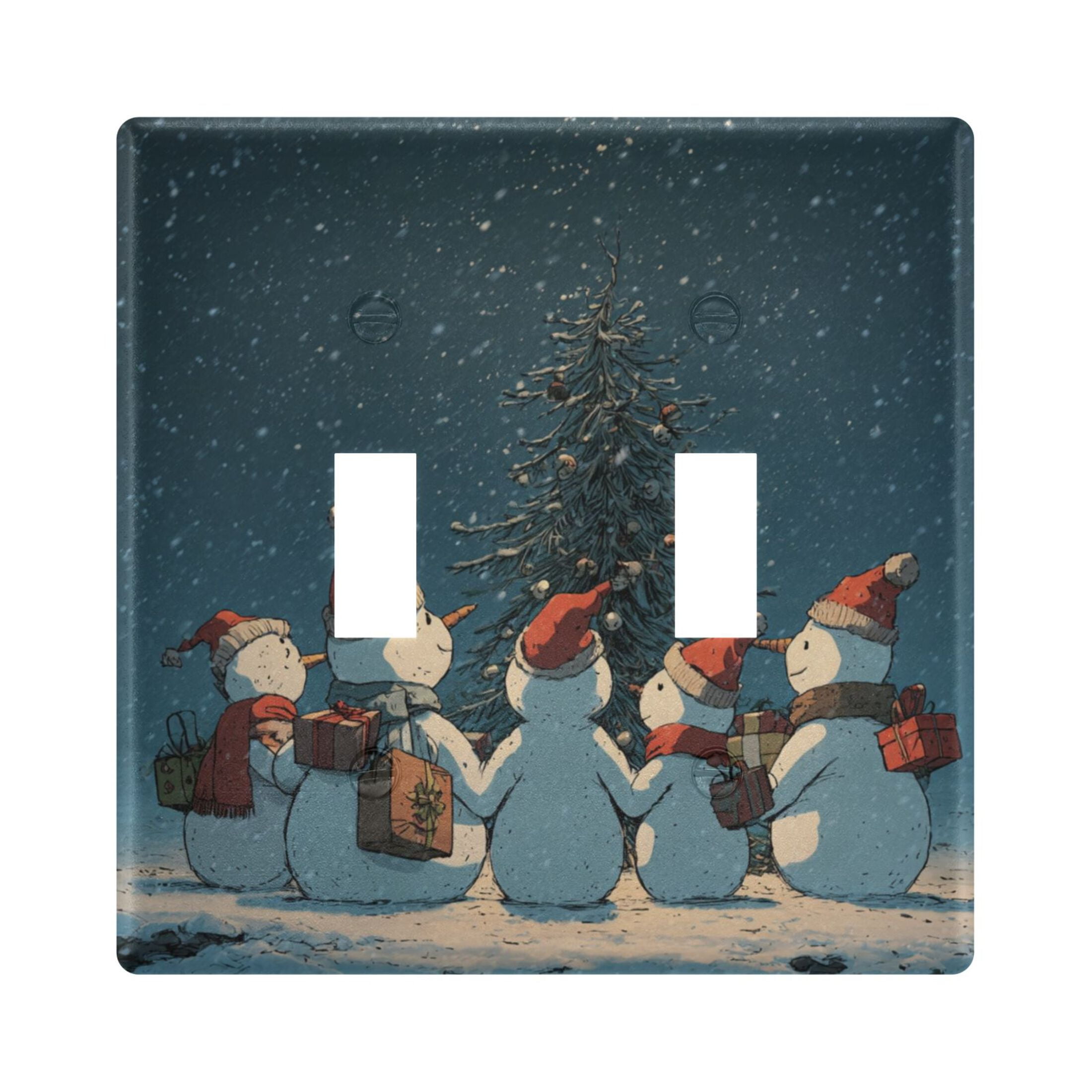 2-Gang Light Switch Wall Plate Outlet Cover for home electrical outlets ...