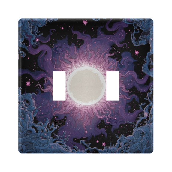 2-Gang Light Switch Wall Plate Outlet Cover for home electrical outlets ...