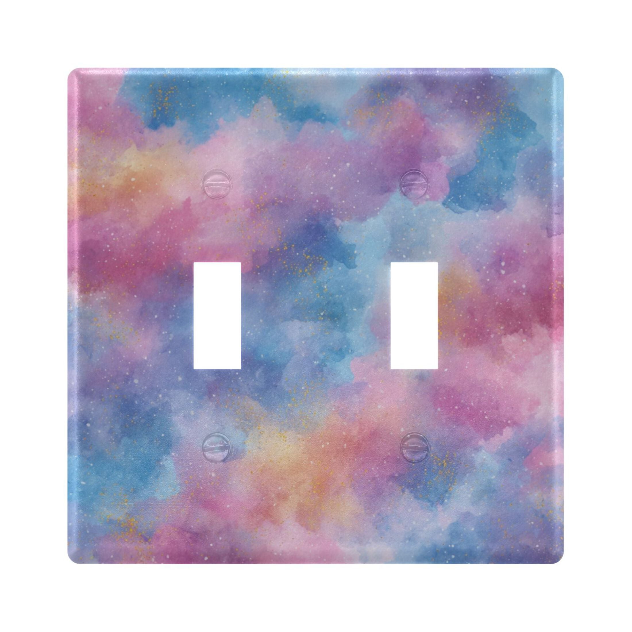 2-Gang Light Switch Wall Plate Outlet Cover for home electrical outlets ...