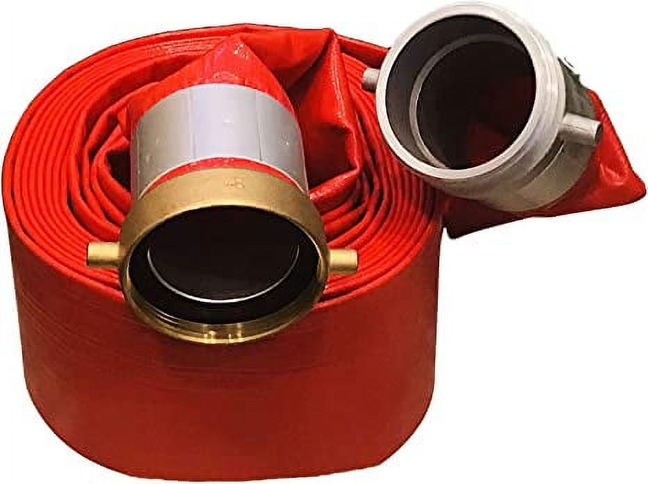 2" Gas Powered Water Pump Discharge Hose (25 Feet) - Walmart.com