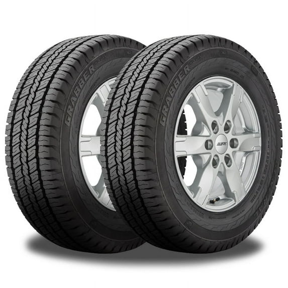 2 General Grabber HD 245/75R17 121/118S All Season Commercial Truck SUV ...
