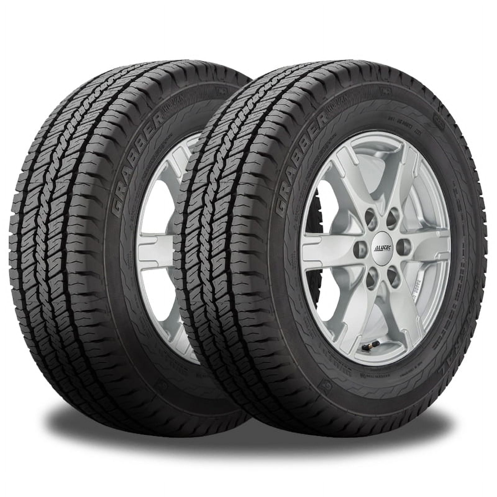 2 General Grabber HD 265/70R18 124/121R All Season Commercial Truck SUV ...