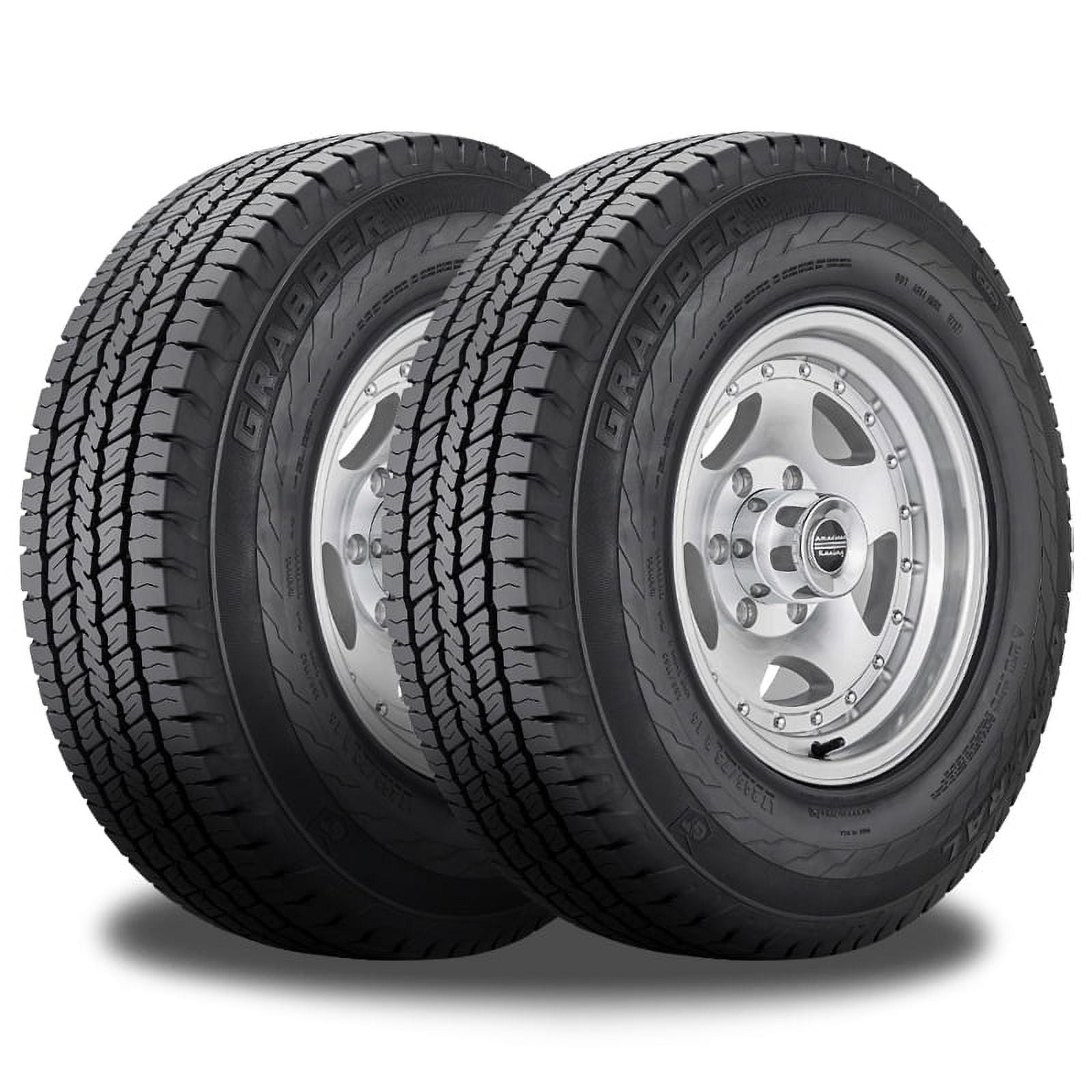 2 General Grabber HD LT 265/75R16 123/120R E/10 All Season Commercial ...