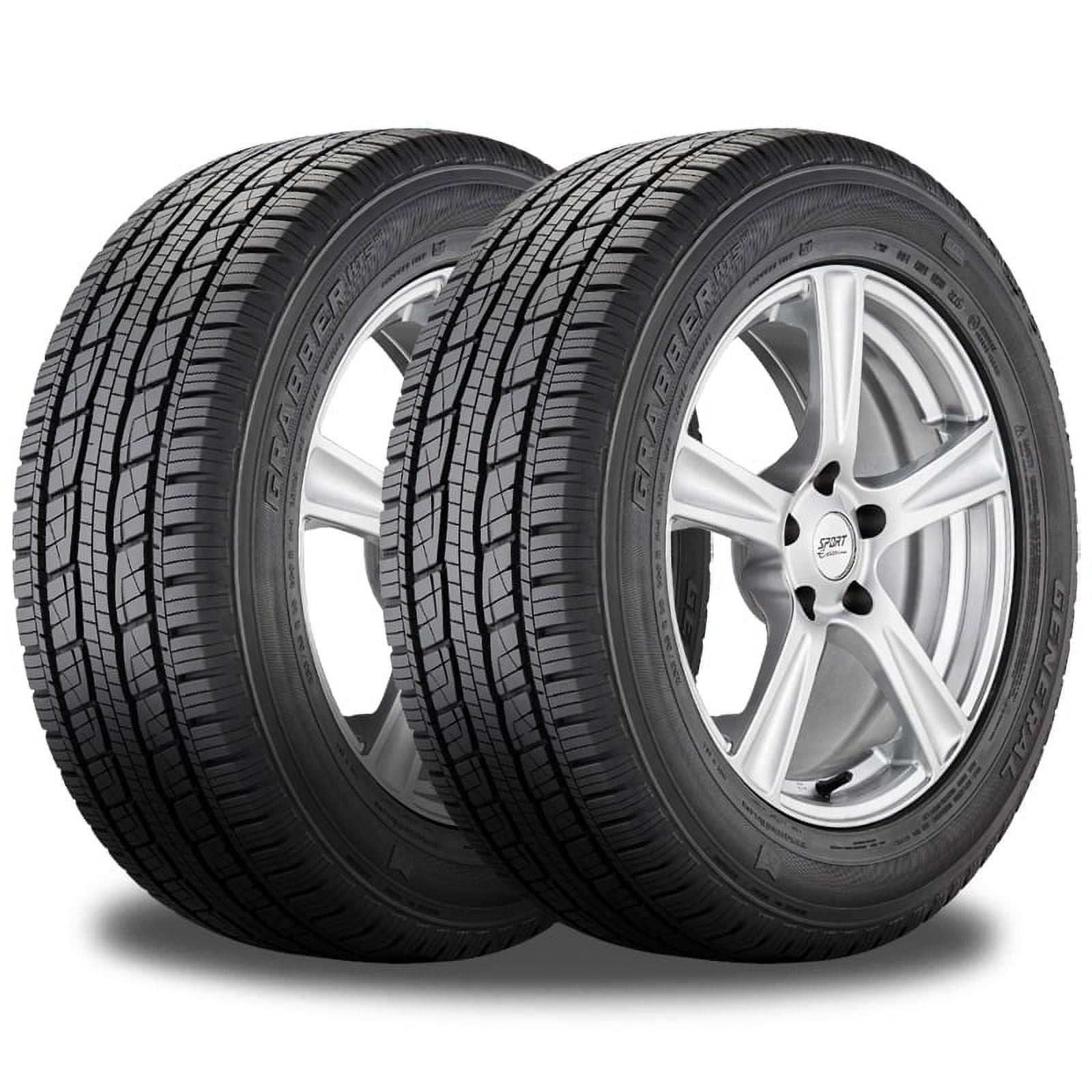2 General Grabber HD VAN 195/70R15 104/102R Commercial Cargo Van Truck ...