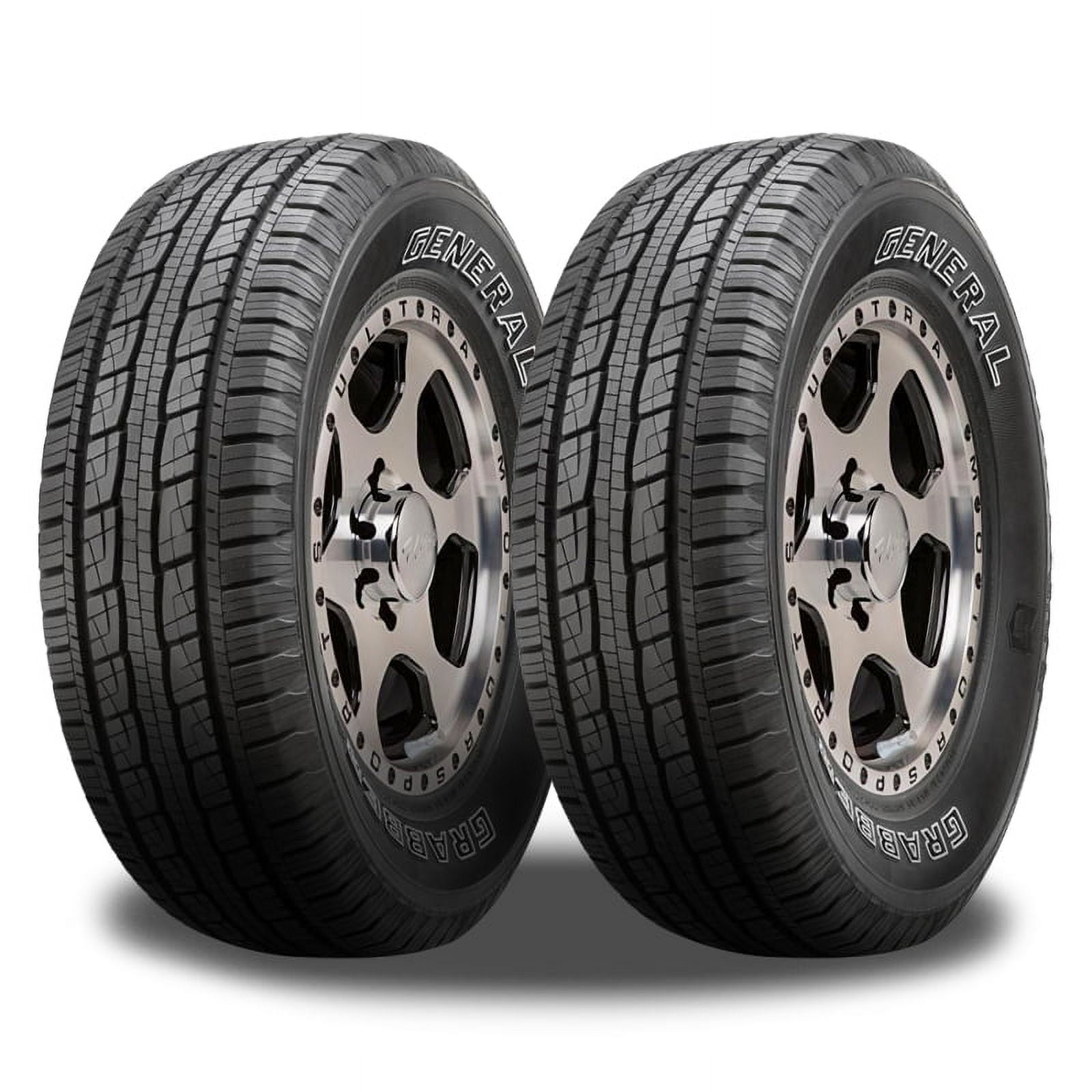 2 General Grabber HTS60 275/60R20 115S All Season 620AB 65K Mi Warranty SUV 4505270000 / 275/60 ...