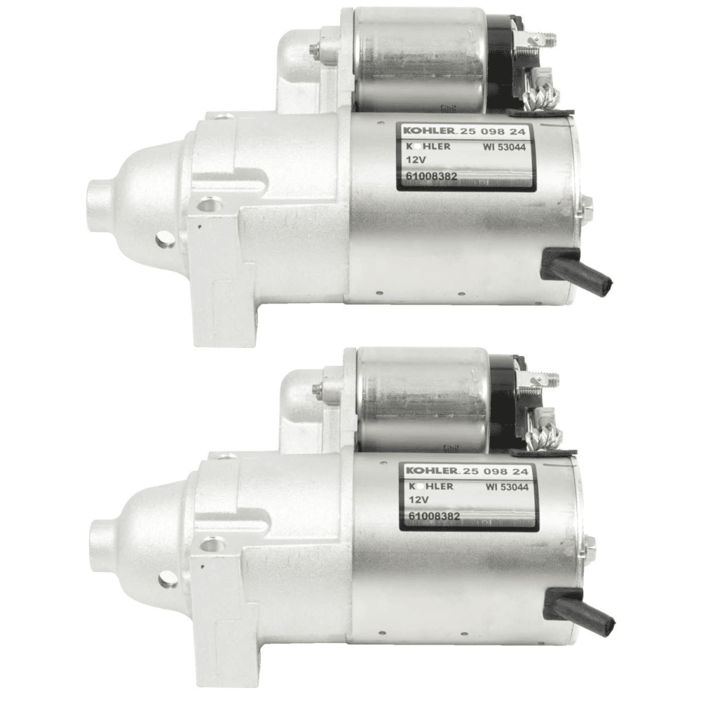 2 Genuine OEM Kohler Starter 25 098 24-S, 25 098 21-S, 25 098 20-S, 25 098 11-S - Walmart.com