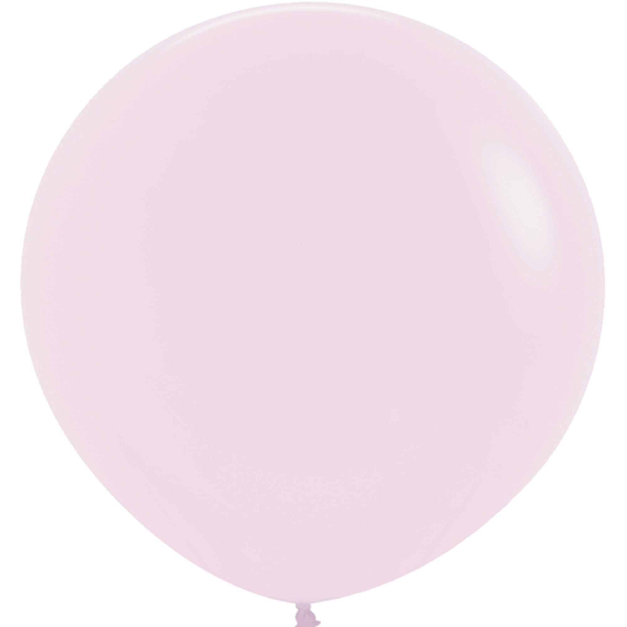 2 Giant Pastel Pink Round Balloons 36" - Walmart.com