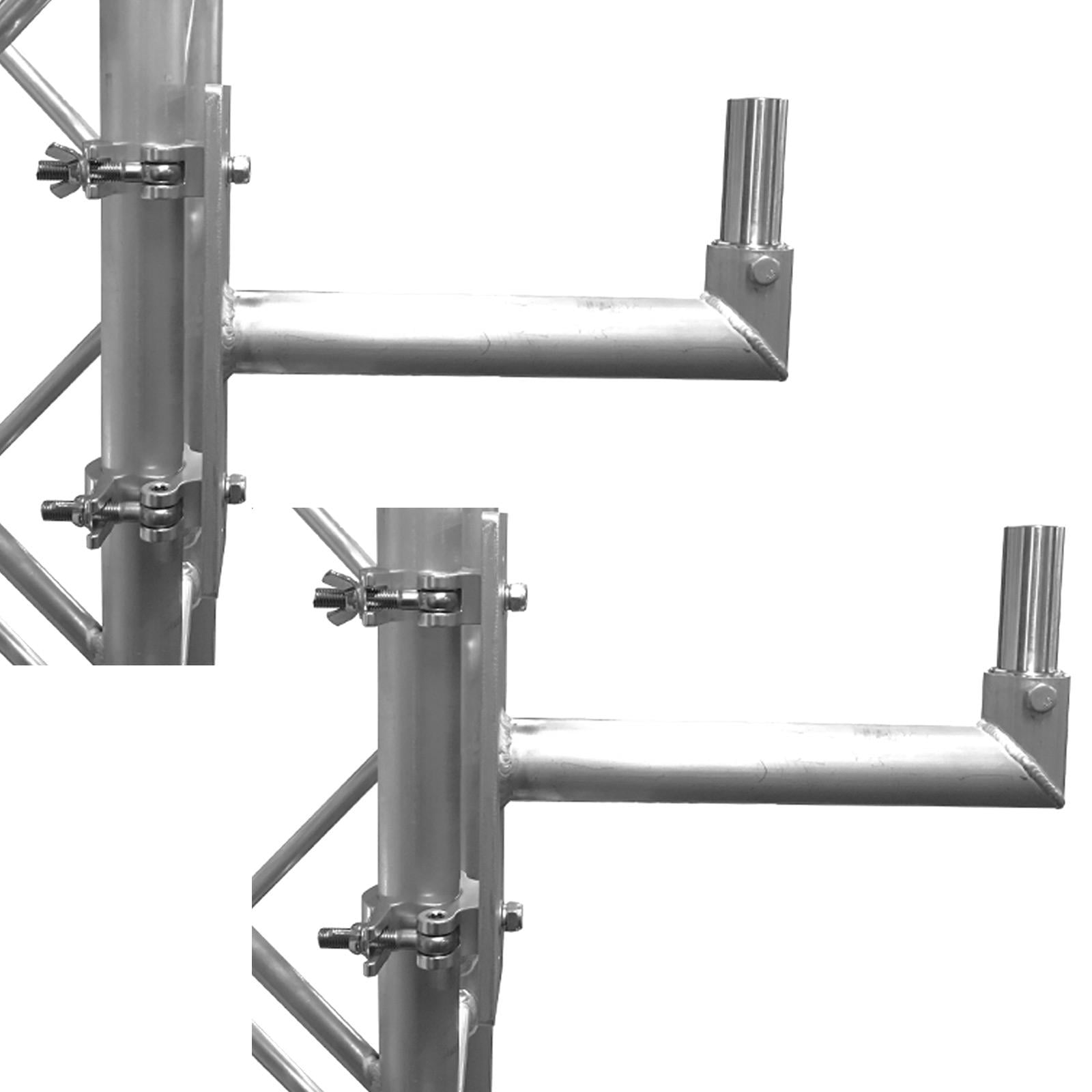 (2) Global Truss DT-F34 SPK/MT Speaker Arm Mounts for vertical ...