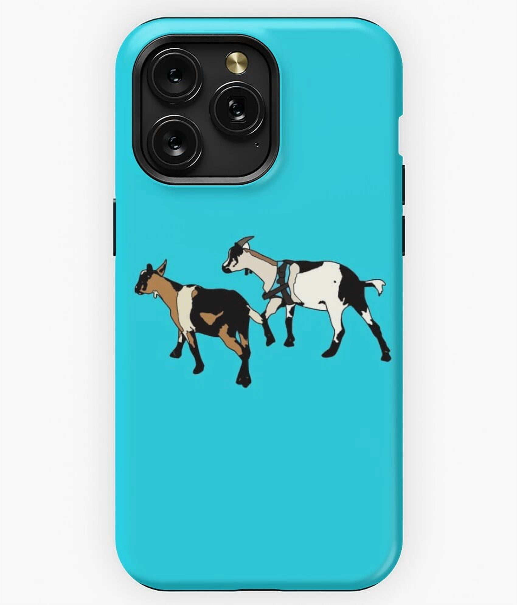 2 Goats Funny Farm Animal Duo Graphic Design Art A2826 Phone Case for ...