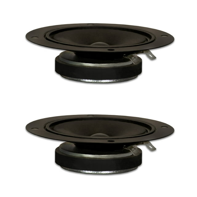 2 Goldwood Sound GT-25 Black 3.5" Kapton Tweeters 80 Watt each 8ohm ...