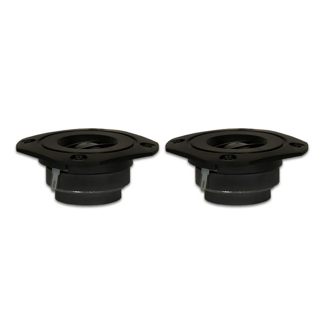 2 Goldwood Sound GT-302/S Black Mylar Dome Shielded Tweeters 50 Watt ...