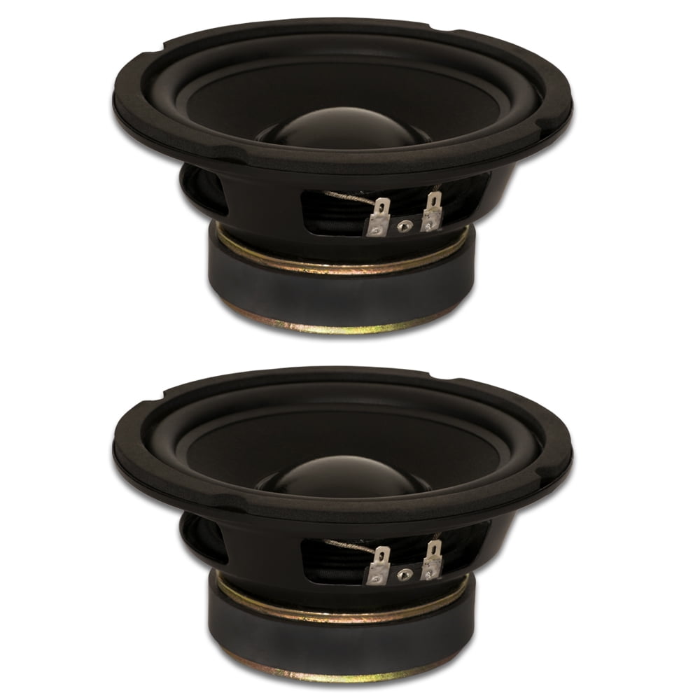 Free Shipping! 2 Goldwood Sound GW-6028 Rubber Surround 6.5" Woofers ...