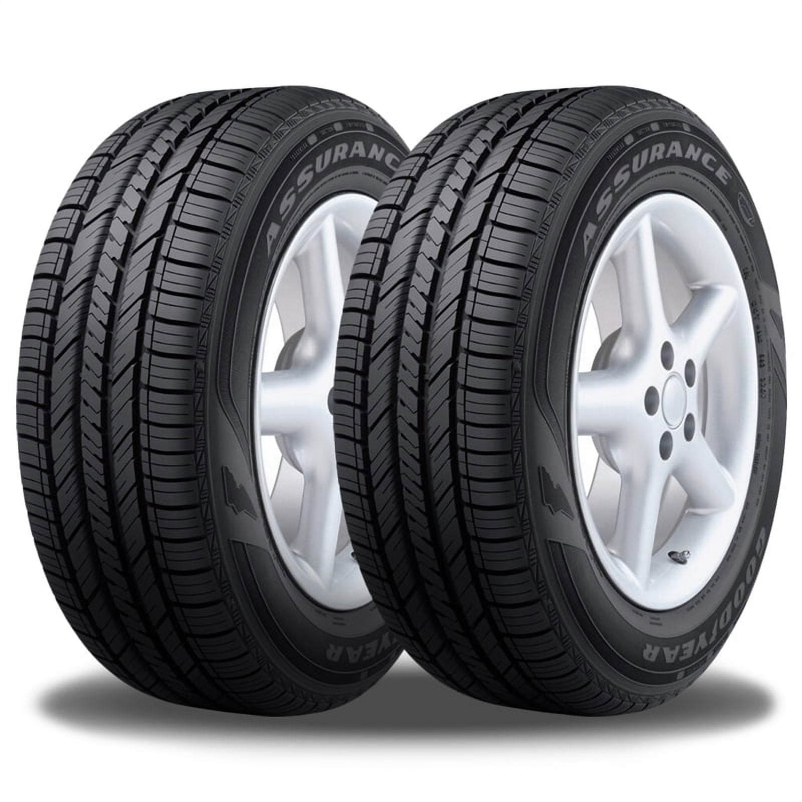 2 Goodyear Assurance Fuel Max P 225/55R17 95H All Season Fuel-Efficient A/S Tire 738828571 / 225 ...