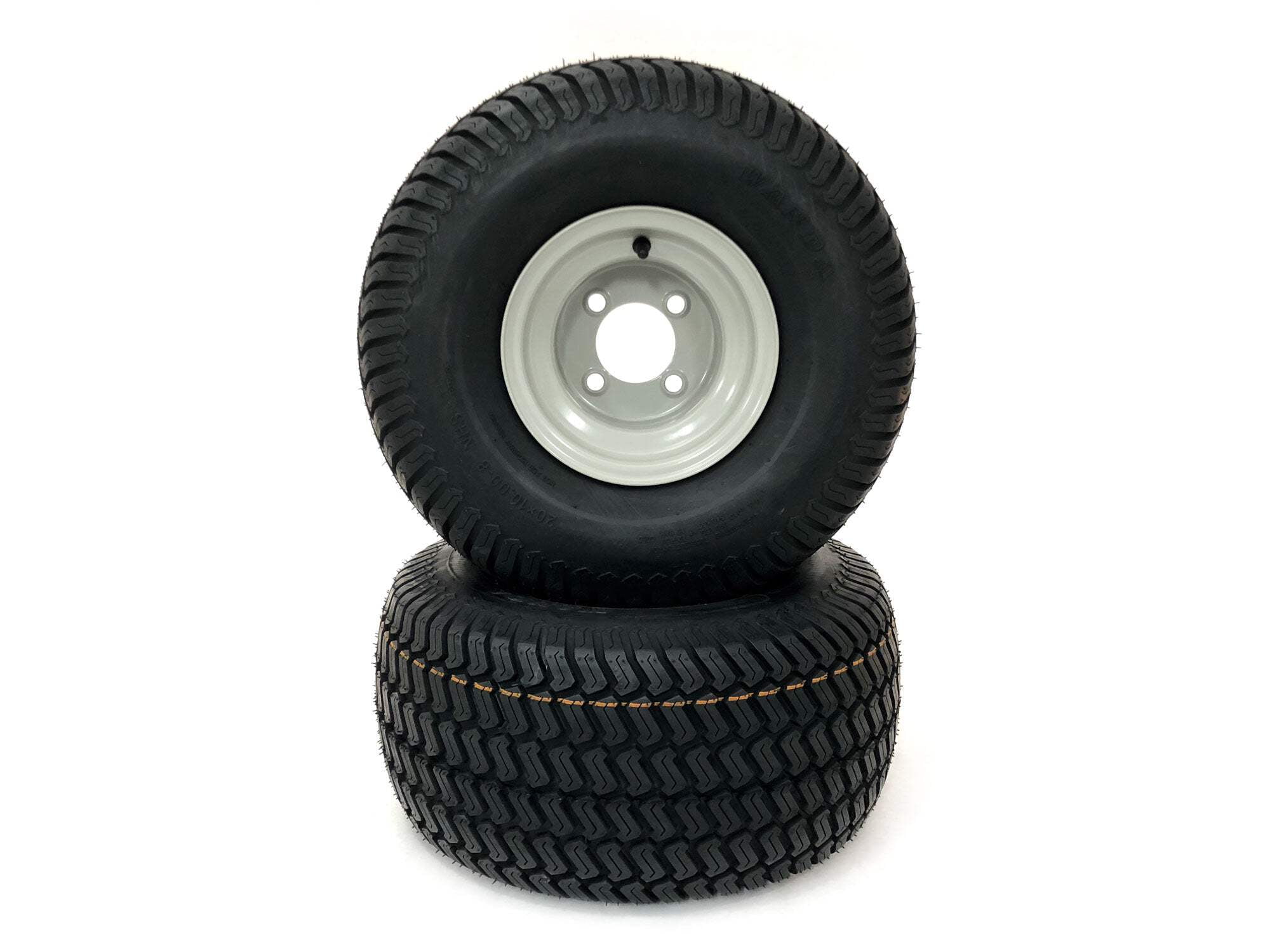 (2) Gravely Ariens Wheel Assemblies 20x10.00-8 Turf 07100513 ZT XL 48 ...