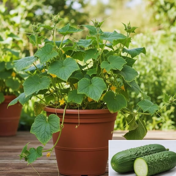 Cucumber Plants Live