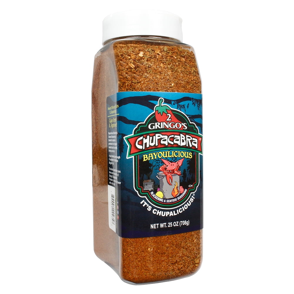 2 Gringos Chupacabra Bayoulicious Blend BBQ Blackening & Seafood ...