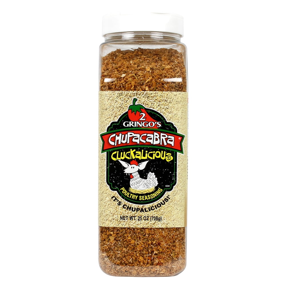 2 Gringos Chupacabra Cluckalicious Poultry Blend BBQ Dry Rub Seasoning ...