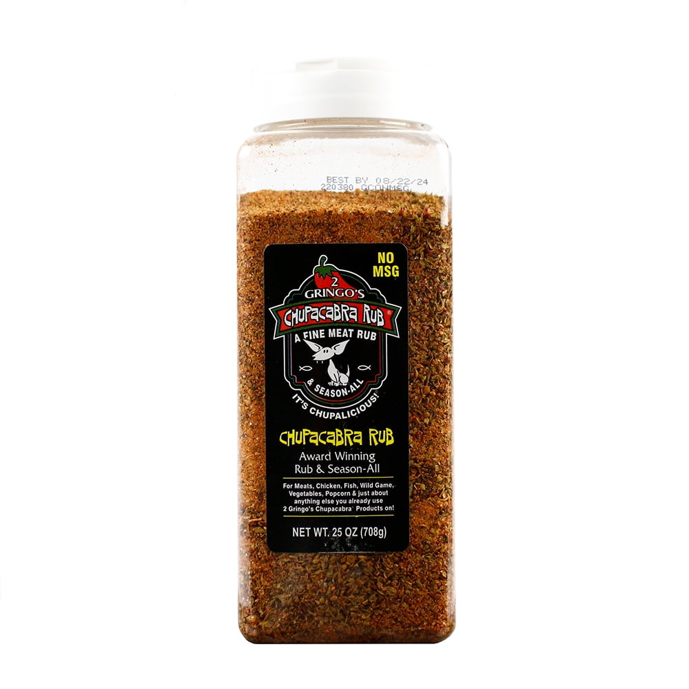 2 Gringos Chupacabra Original Rub, Mexican Food Ingredient, All Purpose ...