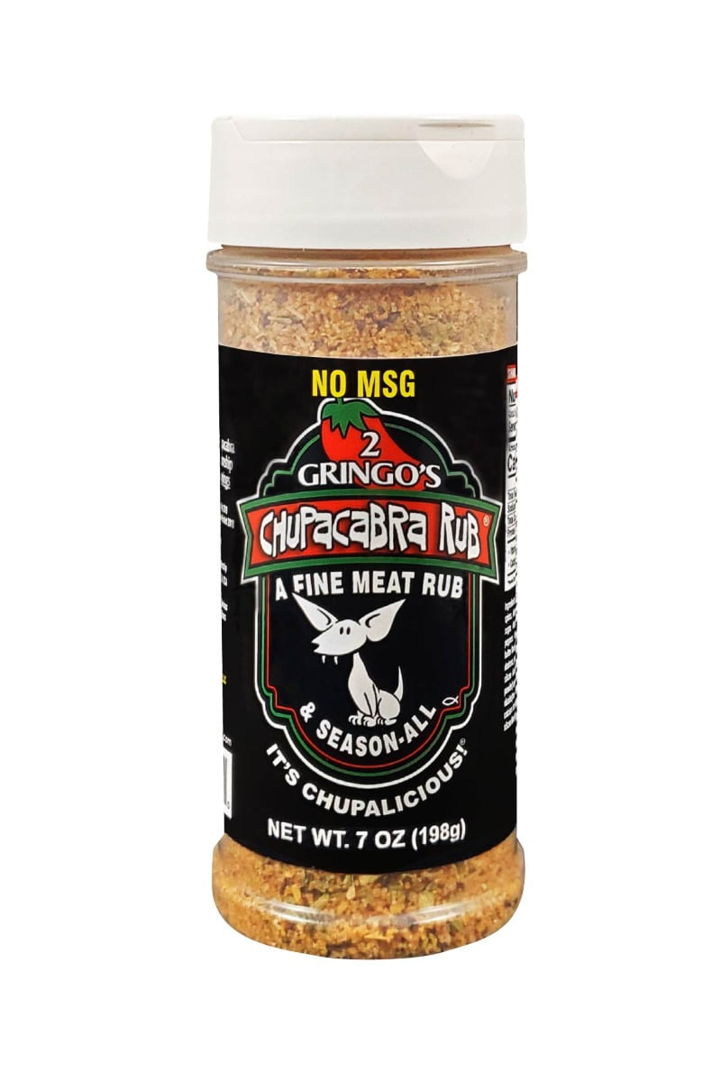 2 Gringos Chupacabra Original Rub All Purpose Fine Meat Seasoning No ...