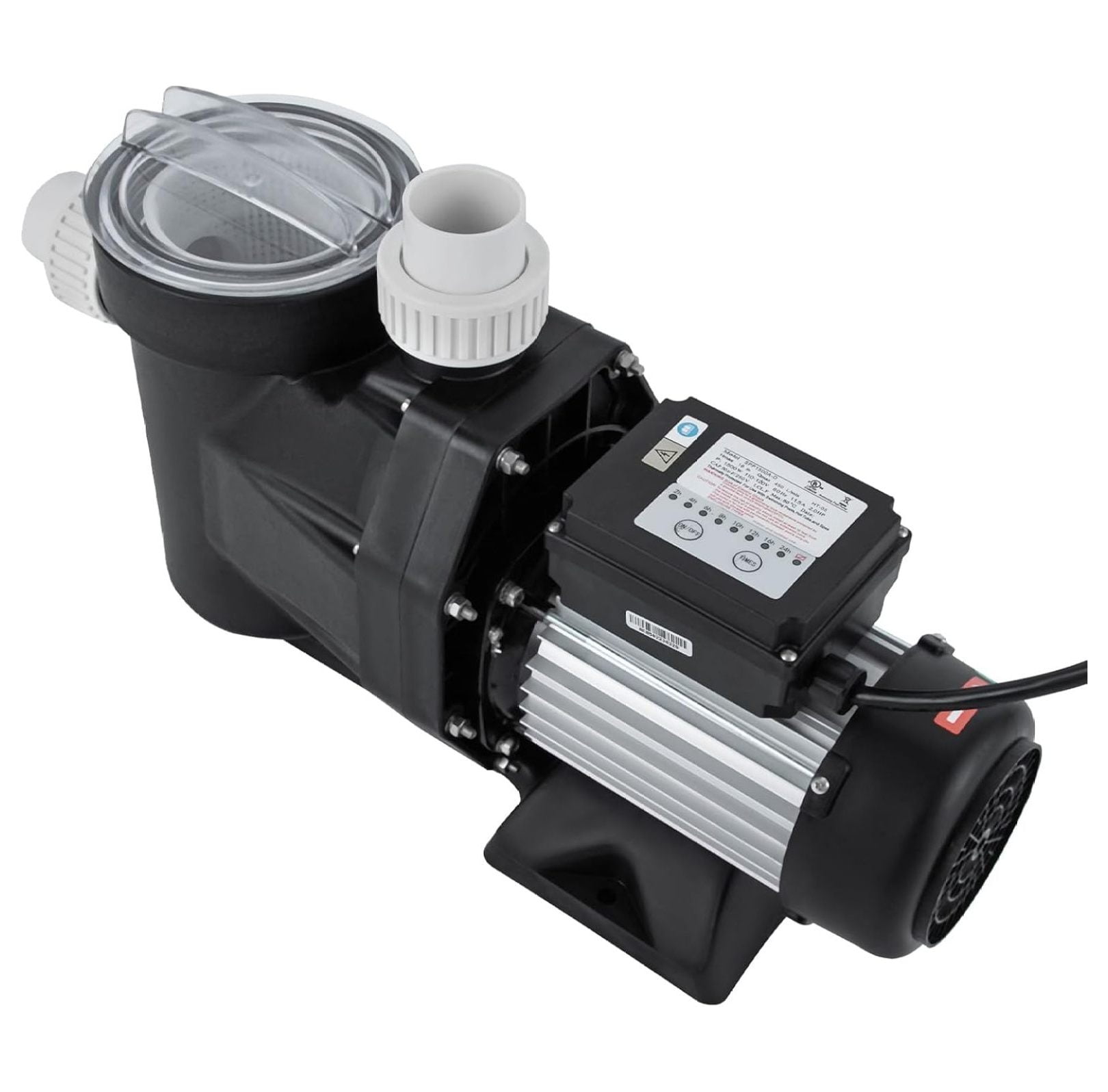 2 Ground Pool Pump, Powerful Self Primming Swimming Pool Pumps with ...