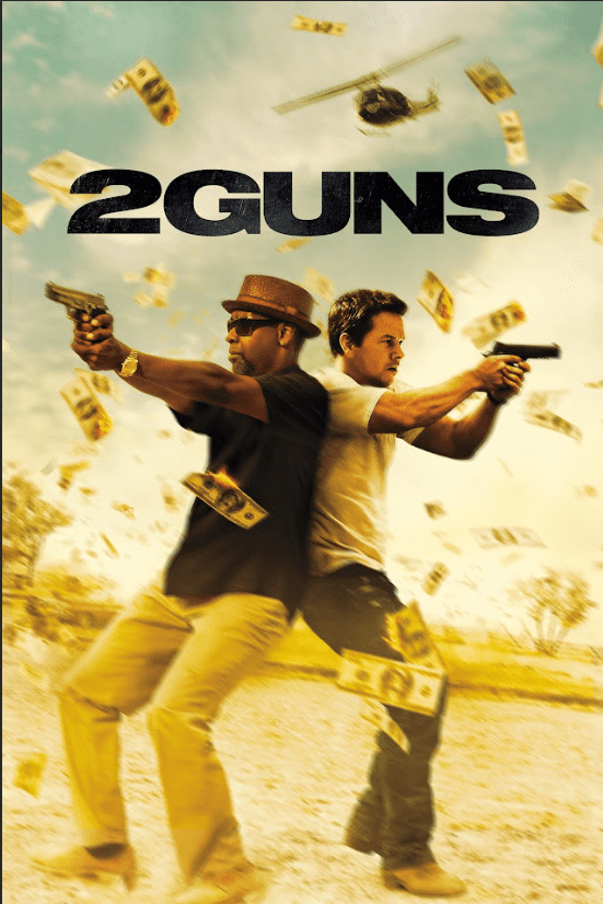 2 Guns (2013) 24x36 Poster - Denzel Washington, Mark Wahlberg, Action ...