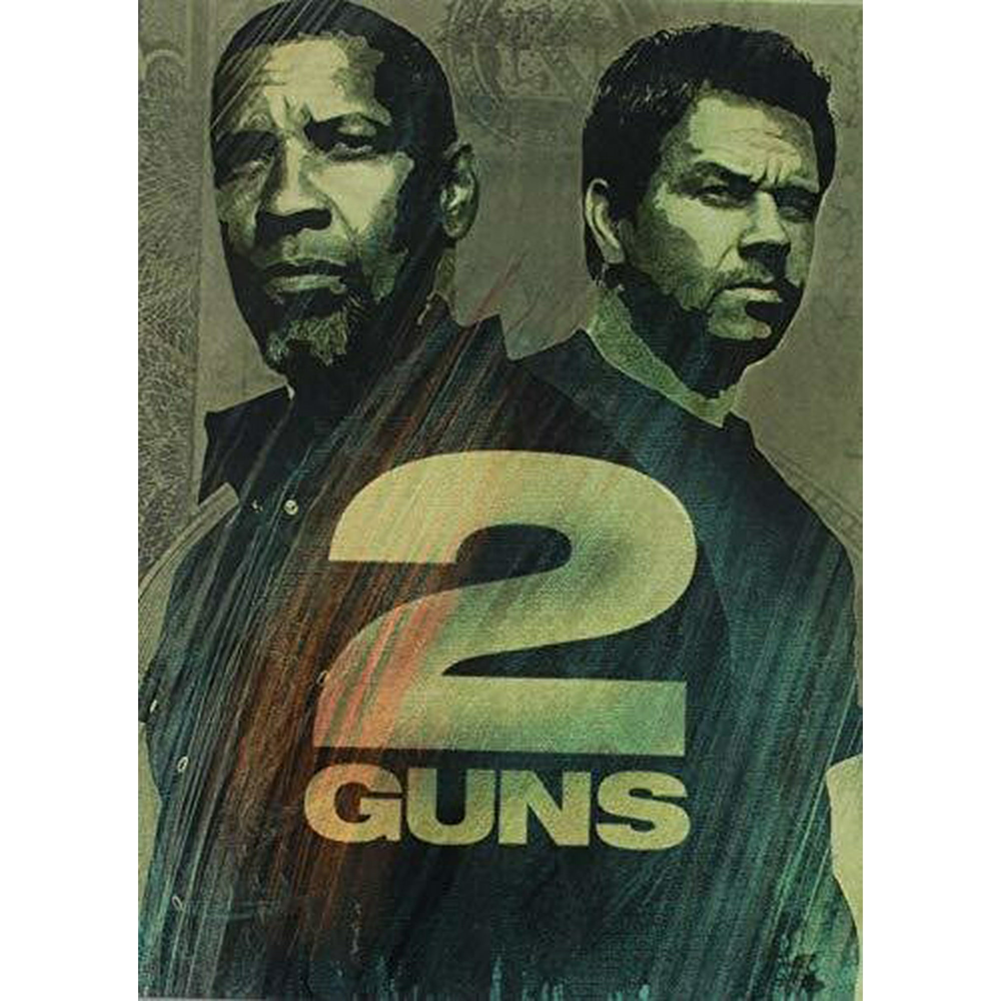 2 Guns Blu Ray Poster