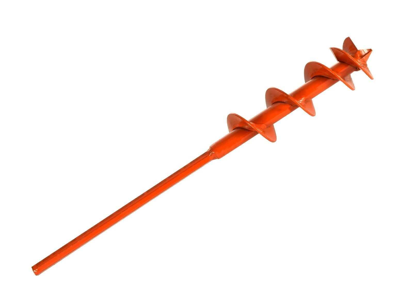 AuSable 2" HD Garden & Trapping Dirt Drill Auger, 1/2" Hex Shaft ...