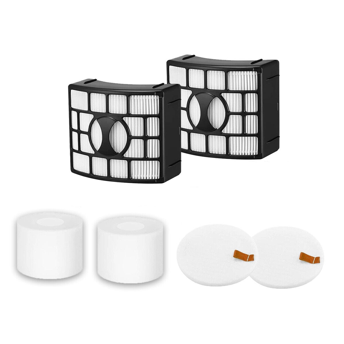 2 HEPA+2 Foam&Felt Replacement Filter Set for Shark DuoClean Rotator ...
