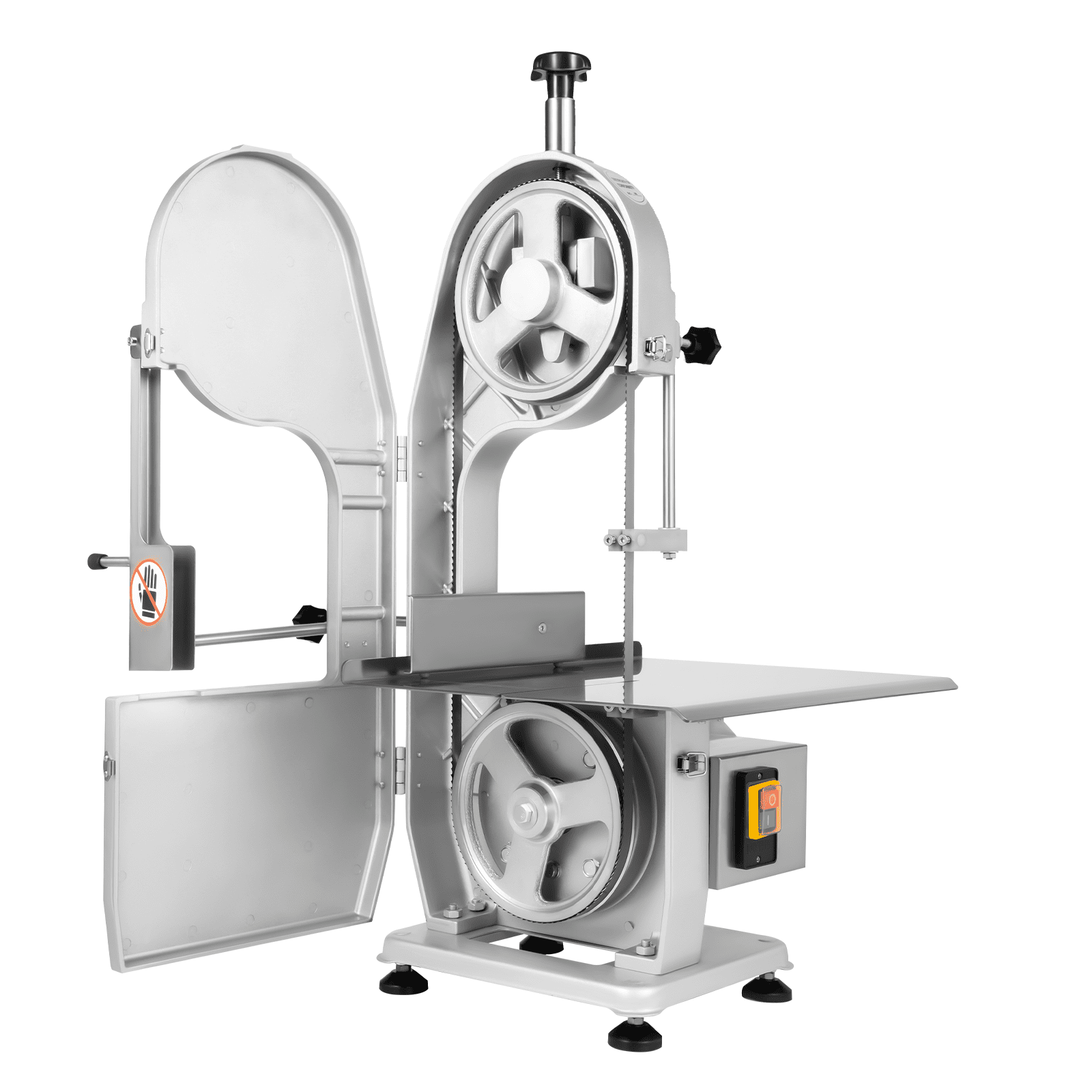 2 HP 1500W Commercial Frozen Meat Bone Saw Butcher Band Saw Cutting ...