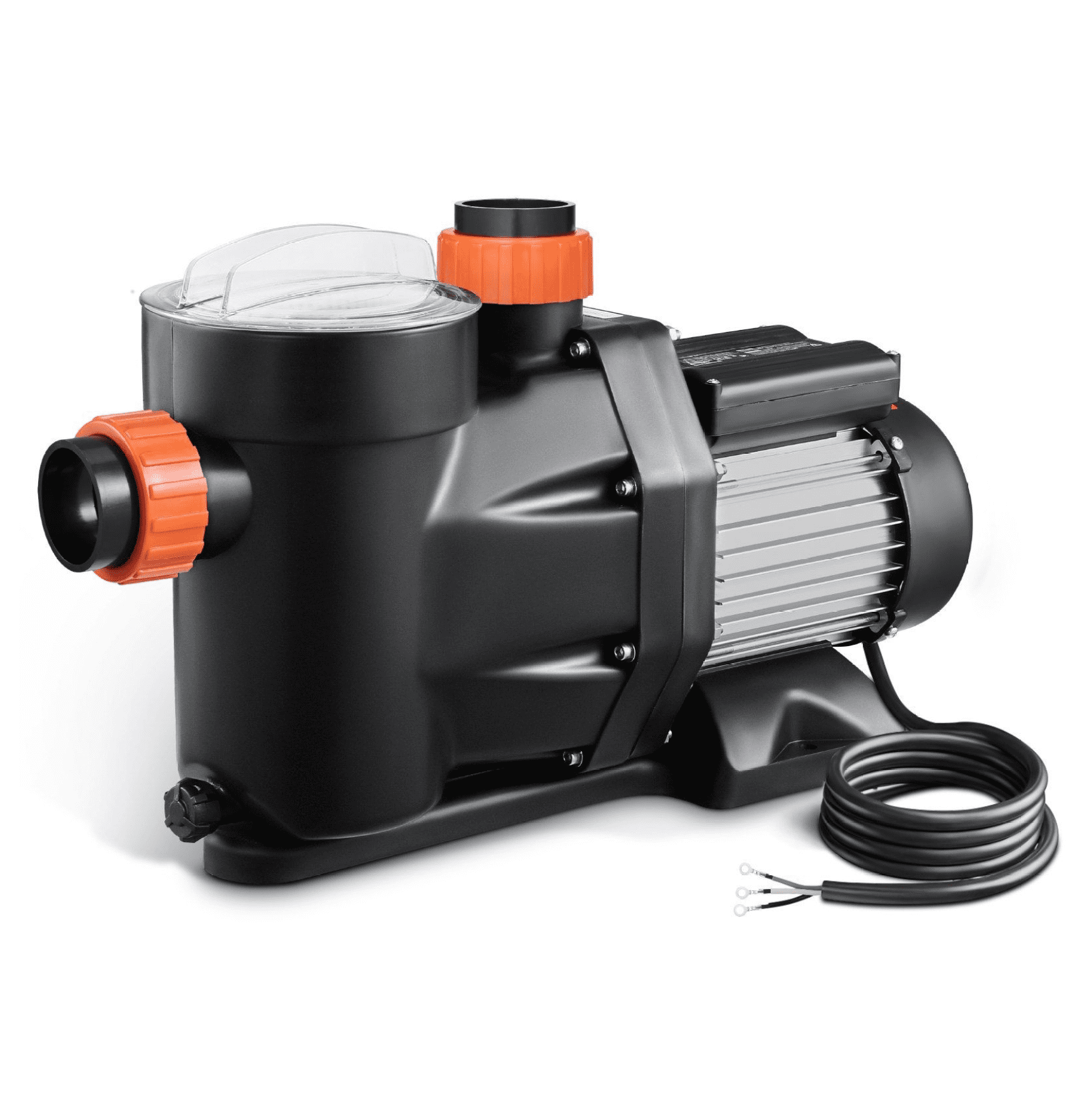 2 HP Pool Pump Above Ground, 122 GPM Single Speed 220V, Spa & Hot Tub ...