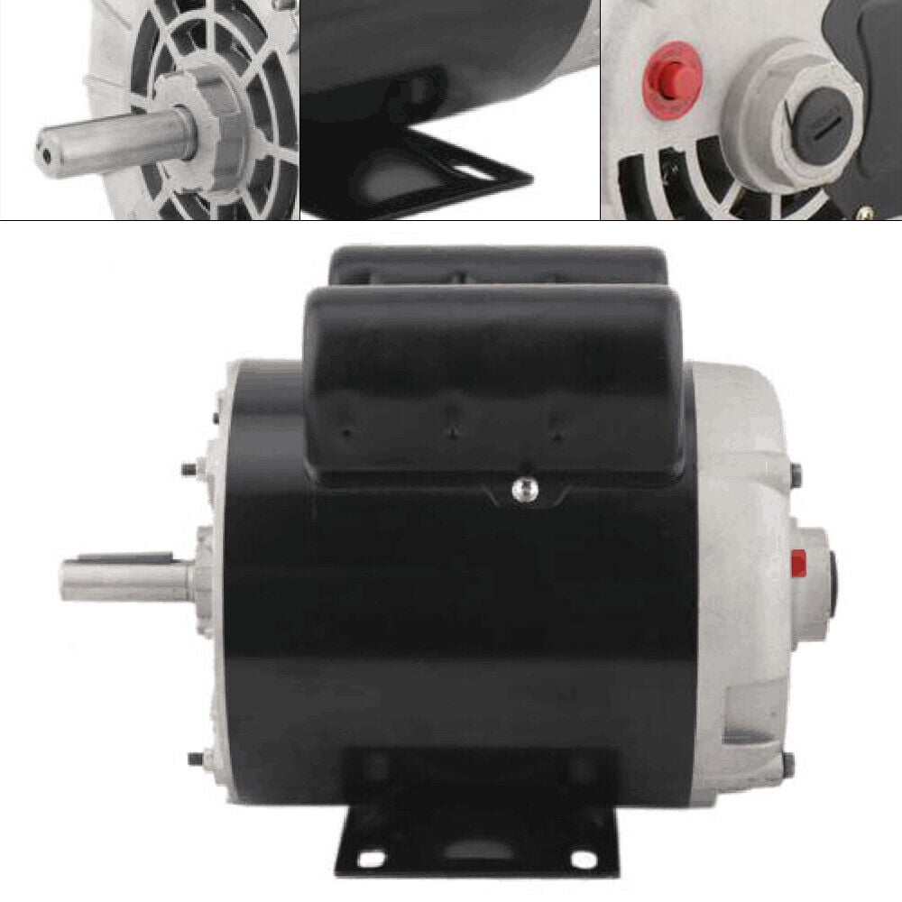 2 HP SPL Compressor Duty Electric Motor 3450 RPM 56 Frame 5/8" Shaft ...