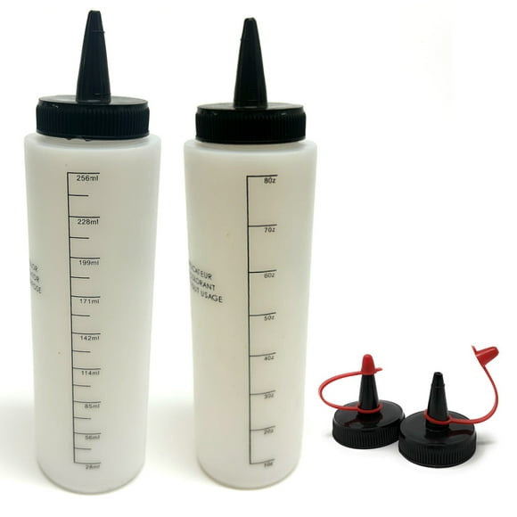 Hair Color Applicator Bottles for Precise Hair Dyeing and Oiling