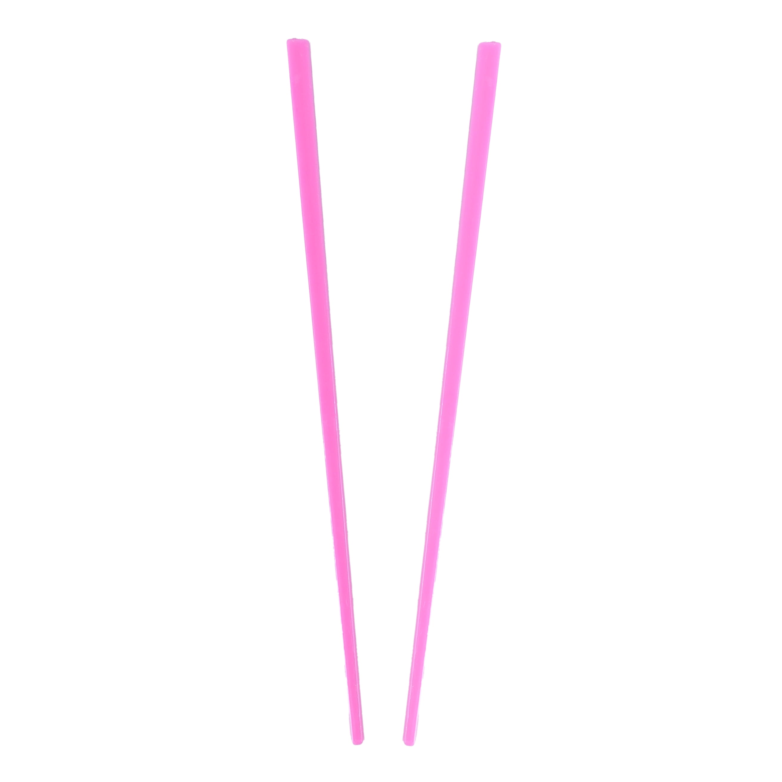 2 Hair Sticks Solid Straight Chopsticks (Pink) - Walmart.com