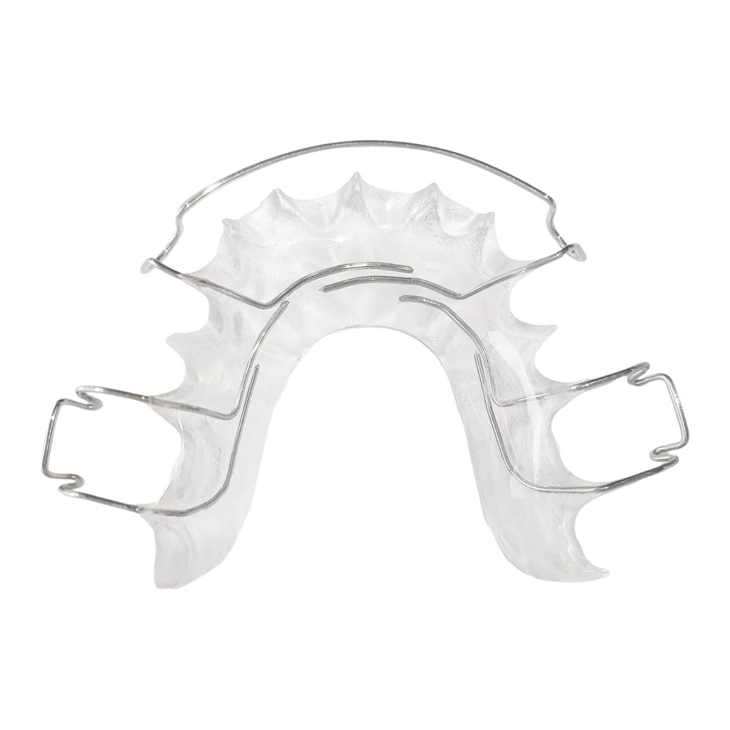 2 Hawley Retainer for Custom Teeth Retention, Custom-Fit Two Upper ...