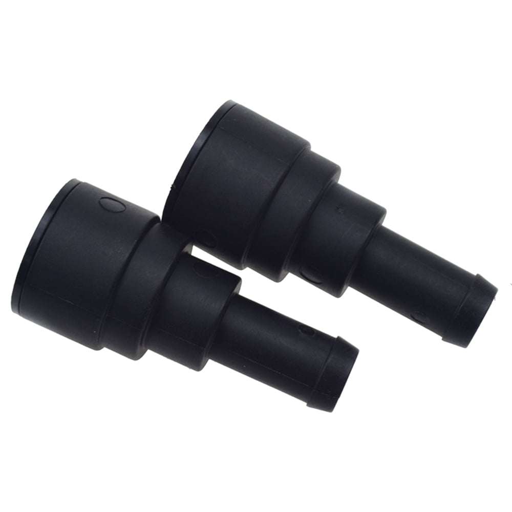 2× Heater Core Coolant Hose Connector Set For 99-14 Chevy Silverado ...