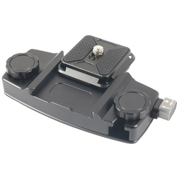 2. Heavy Duty Backpack Strap Clamp Adapter with 1/4 Thread Quick ...