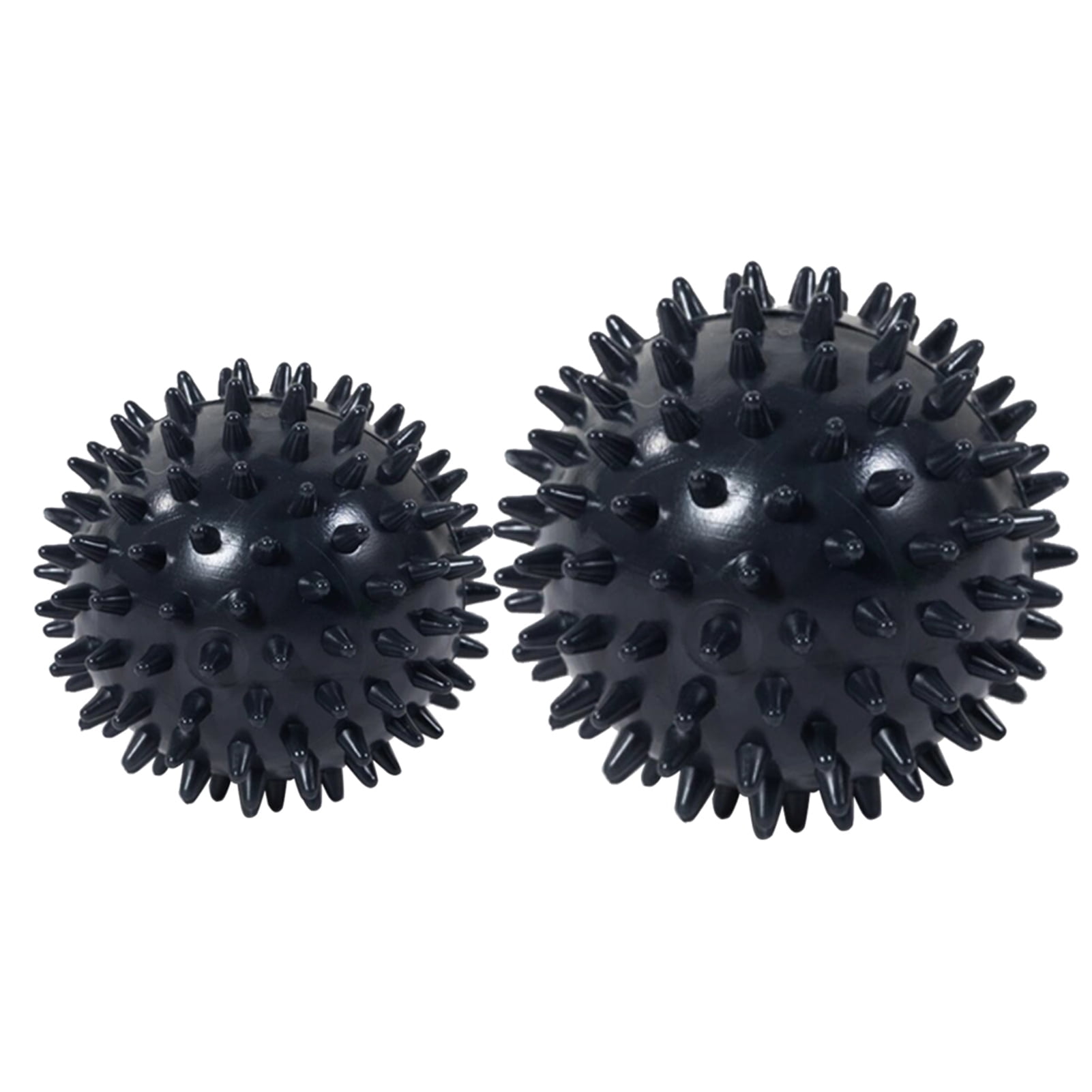 2 Hedgehog Balls Fitness Spiked Ball for Hand Foot Back Muscle Massage ...