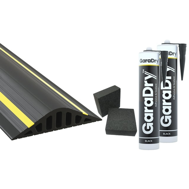 2 High Garage Door Flood Barrier Threshold Kit ‘garadam 83