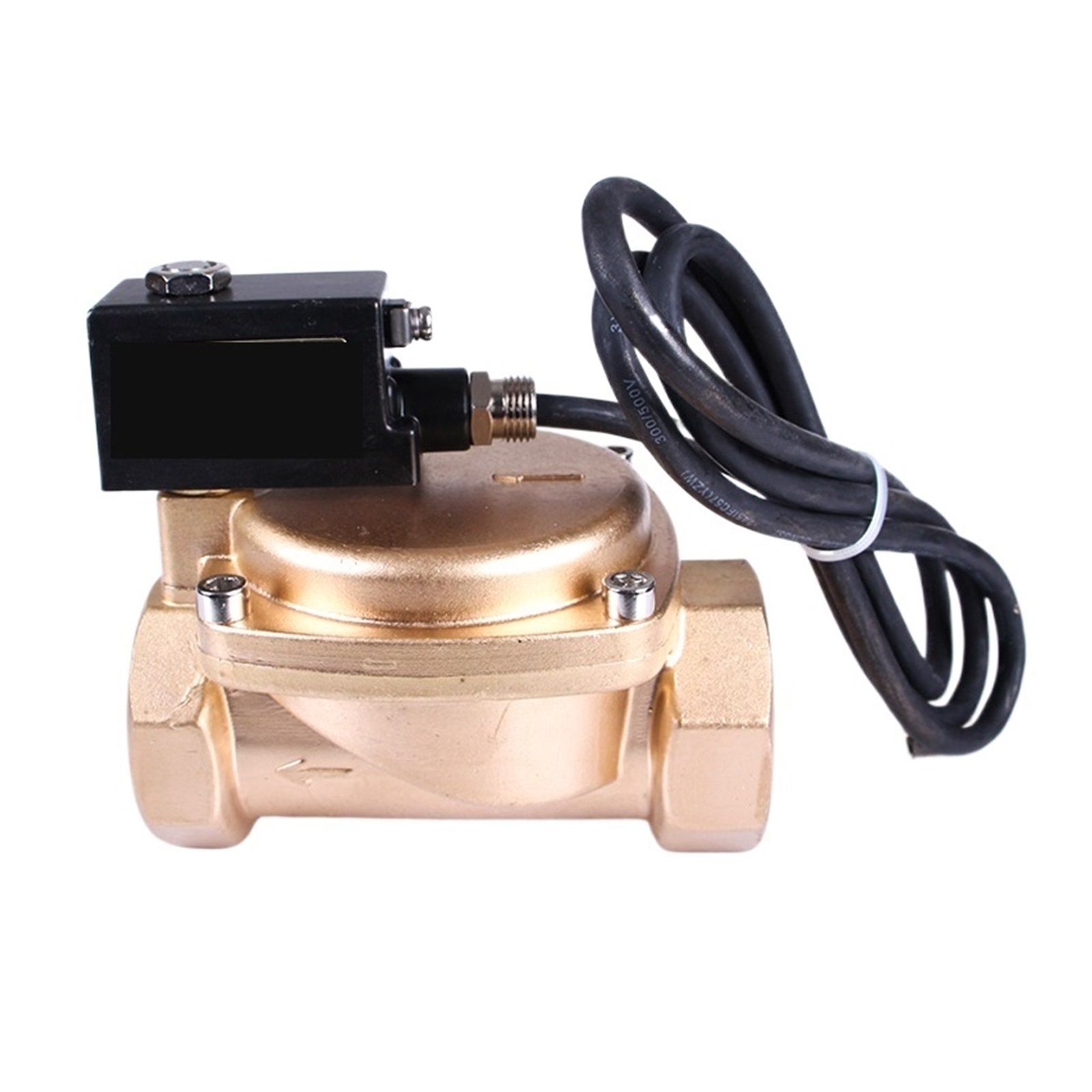 2" High Pressure Explosion Proof Solenoid Valve Brass Normally Closed ...