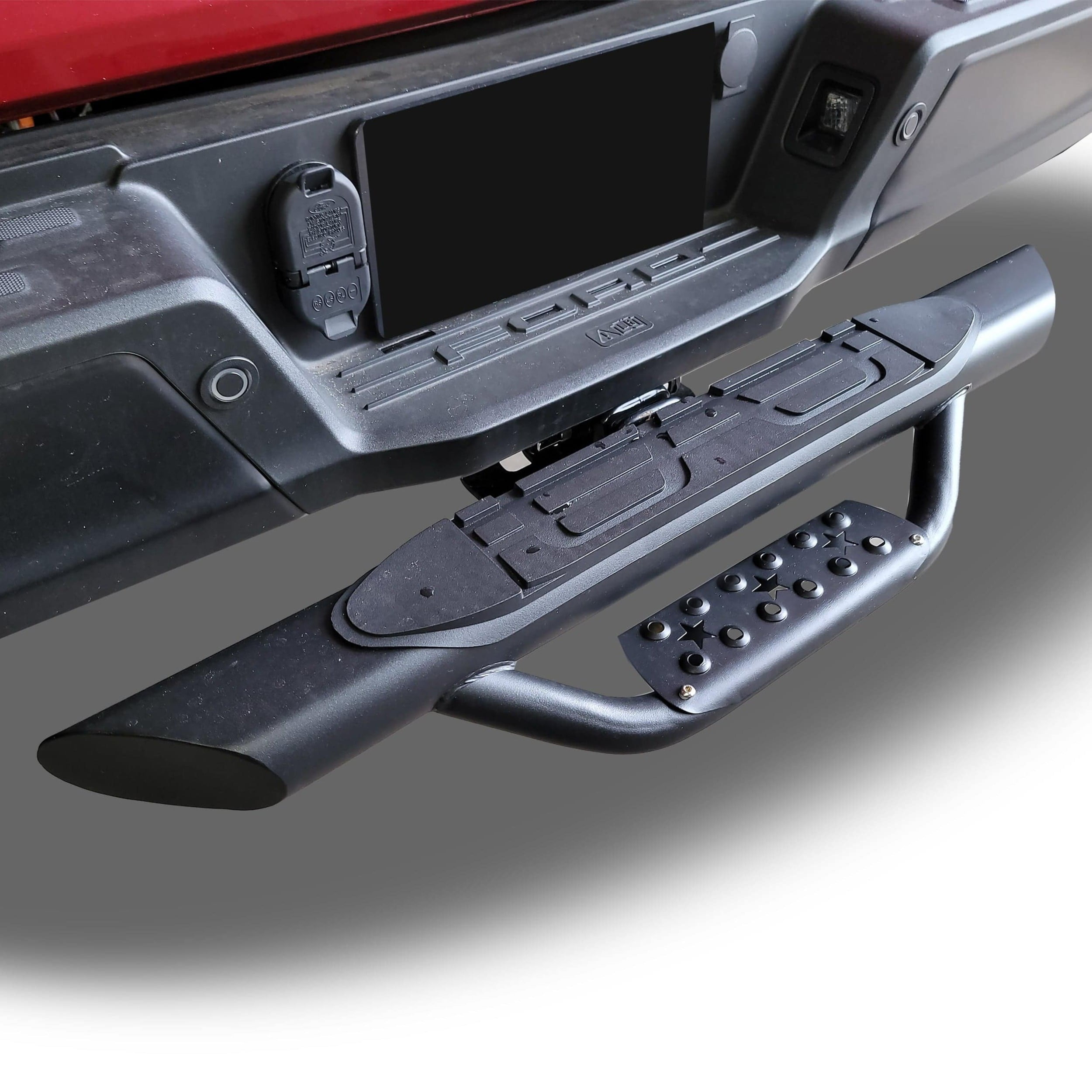2" Hitch Receiver Accessories - 8117 Series 37" Hitch Step (Oval Design ...