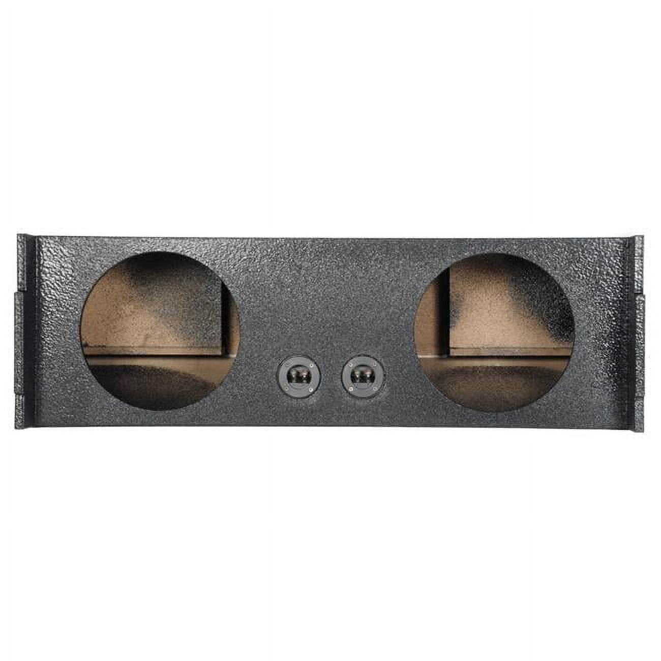 2 Hole 10 in. Car Audio Vented Subwoofer Enclosure Sub Box for SUV ...