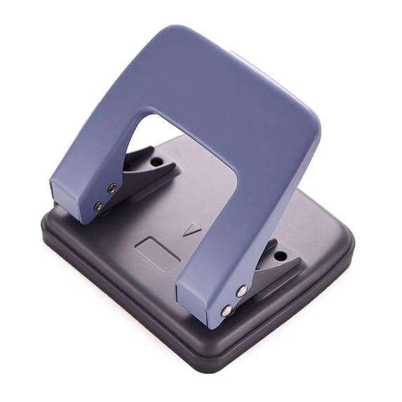 2-Hole Paper Hole Puncher with Chip Storage Tray Double Hole Punching ...