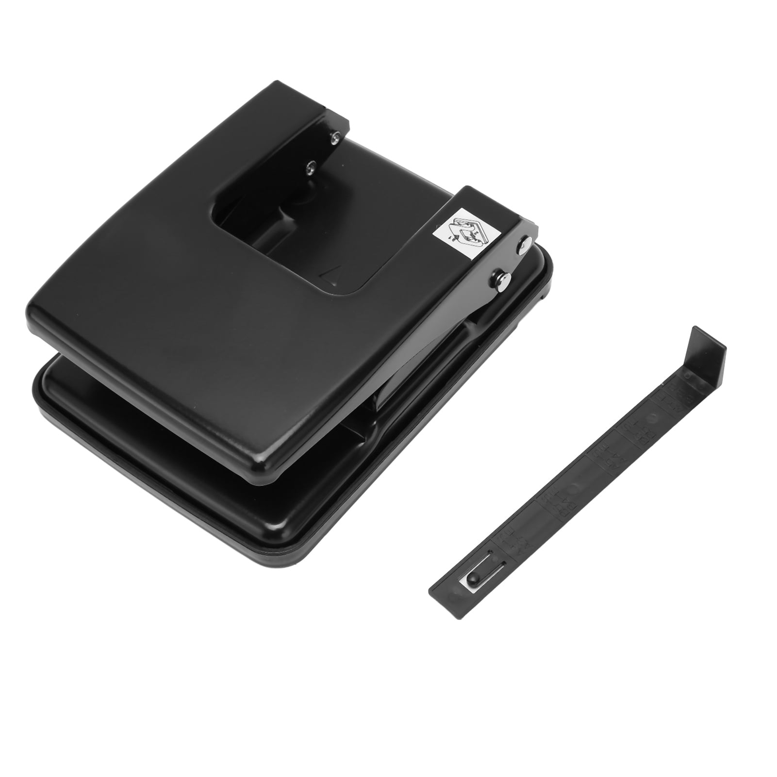 2-Hole Paper Punch, 40-Sheet Capacity, Metal Construction with ...