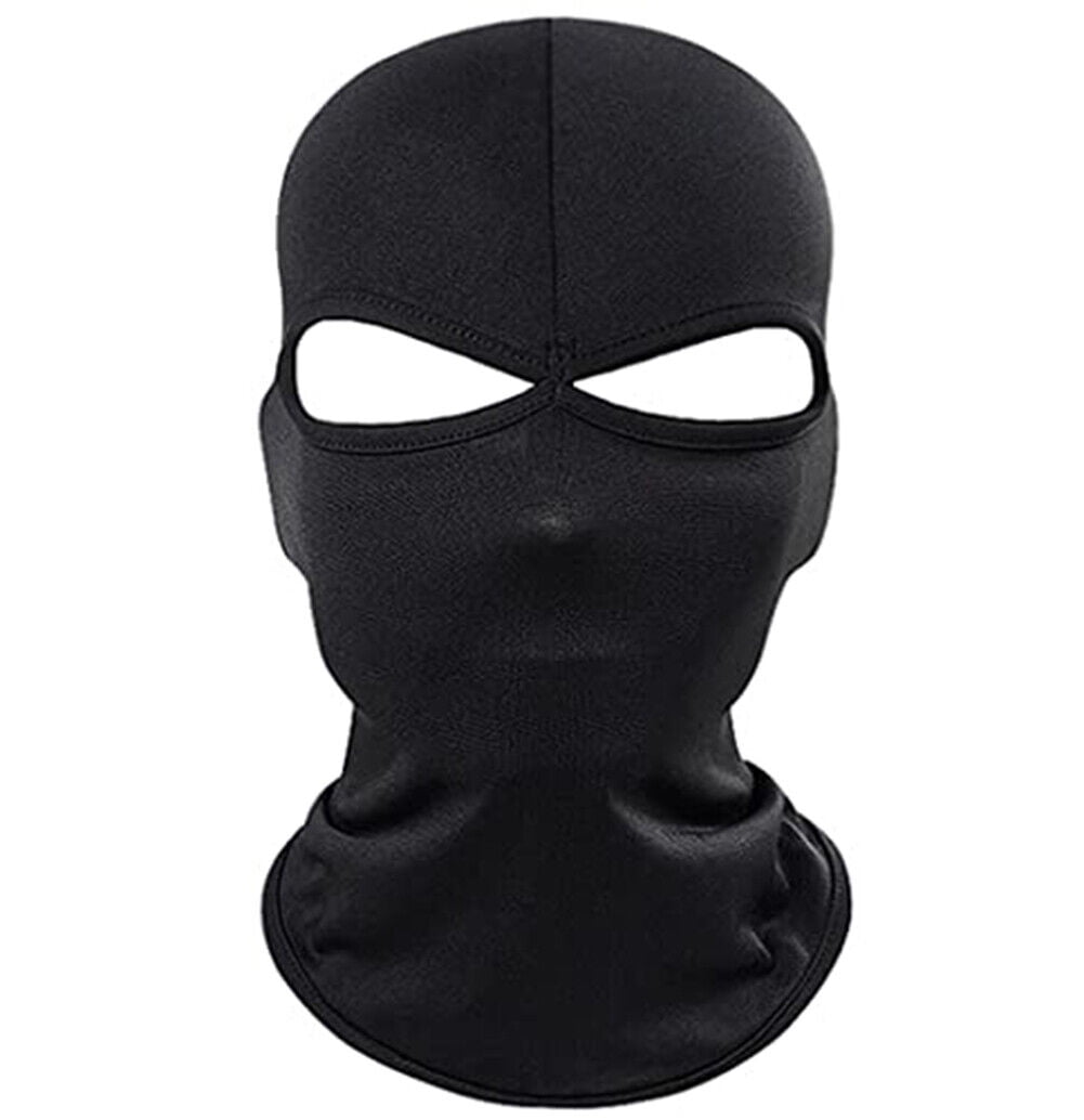 2 Hole Ski Mask for Men Full Face Cover UV Sun Protection Face Mask ...