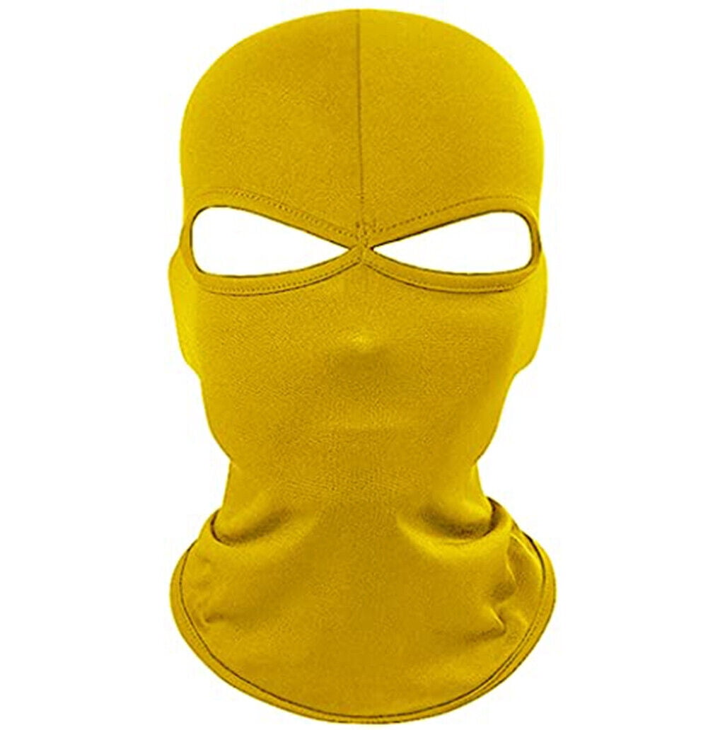 2 Hole Ski Mask for Men Full Face Cover UV Sun Protection Face Mask ...