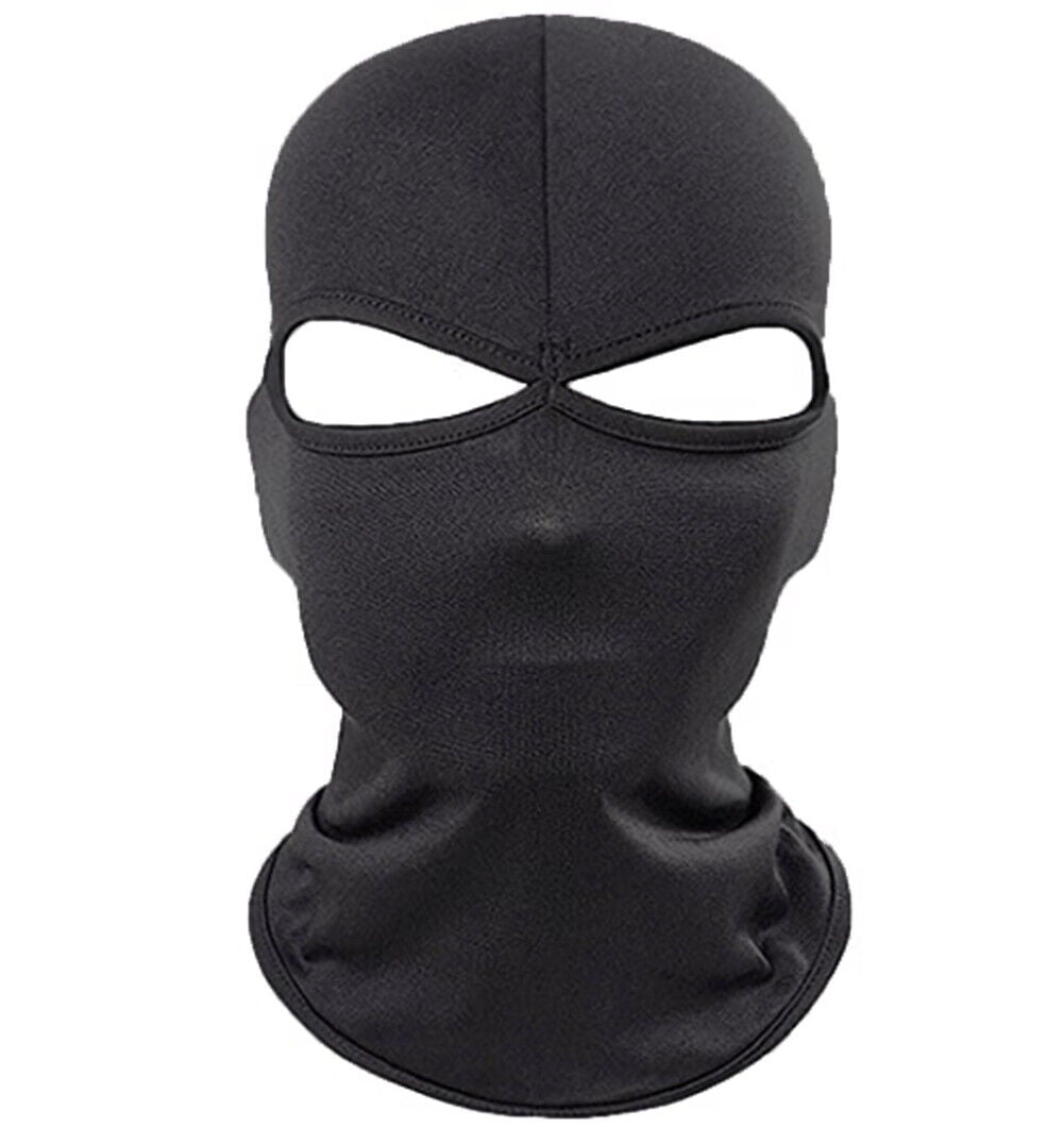 2 Hole Ski Mask for Men Full Face Cover UV Sun Protection Face Mask ...