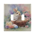 2-Hole Switch Plate Cover Faceplates Covers Smooth Rounded Corners ...
