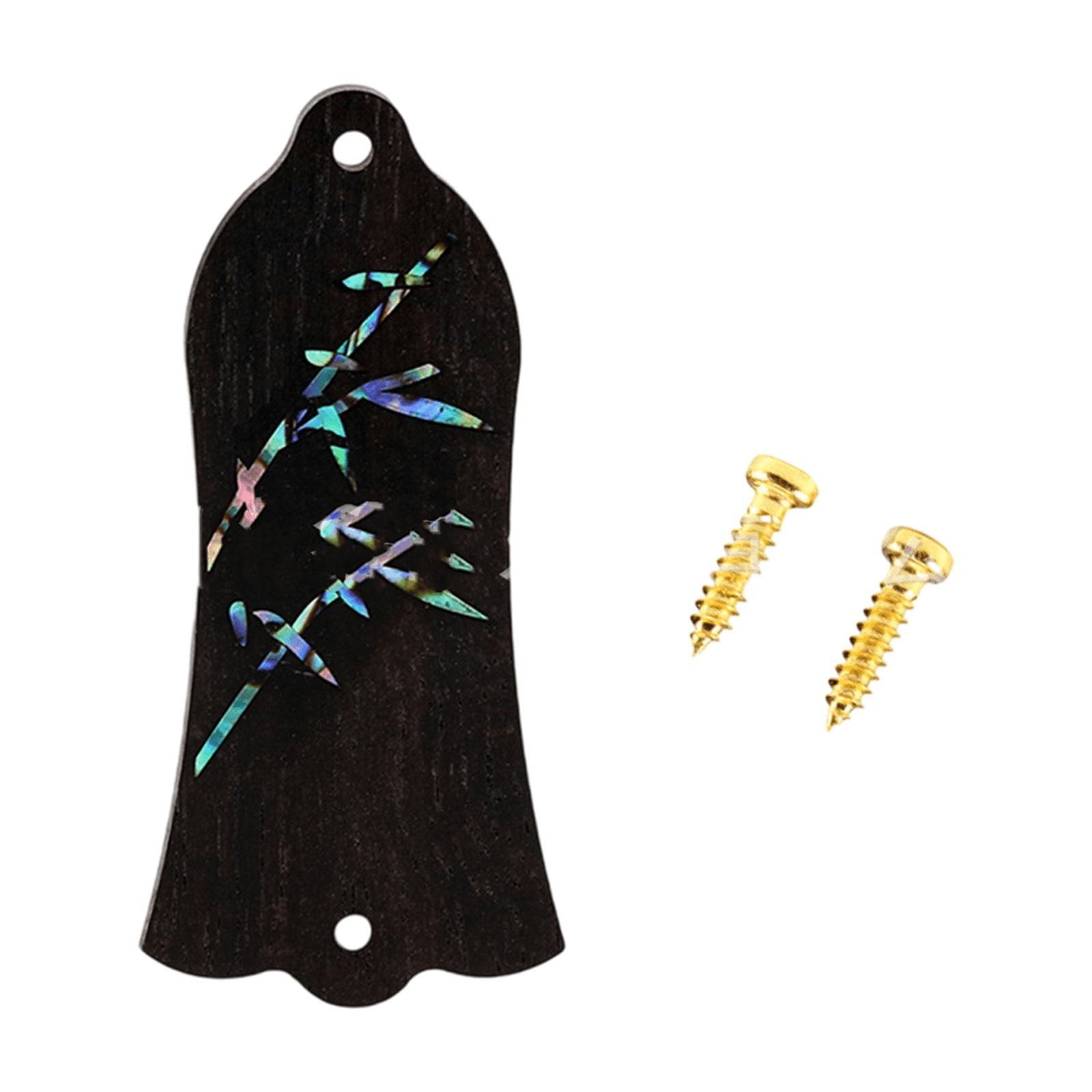 2 Holes Decorative Protections Case Bells Shape Guitar Trusses Rod ...