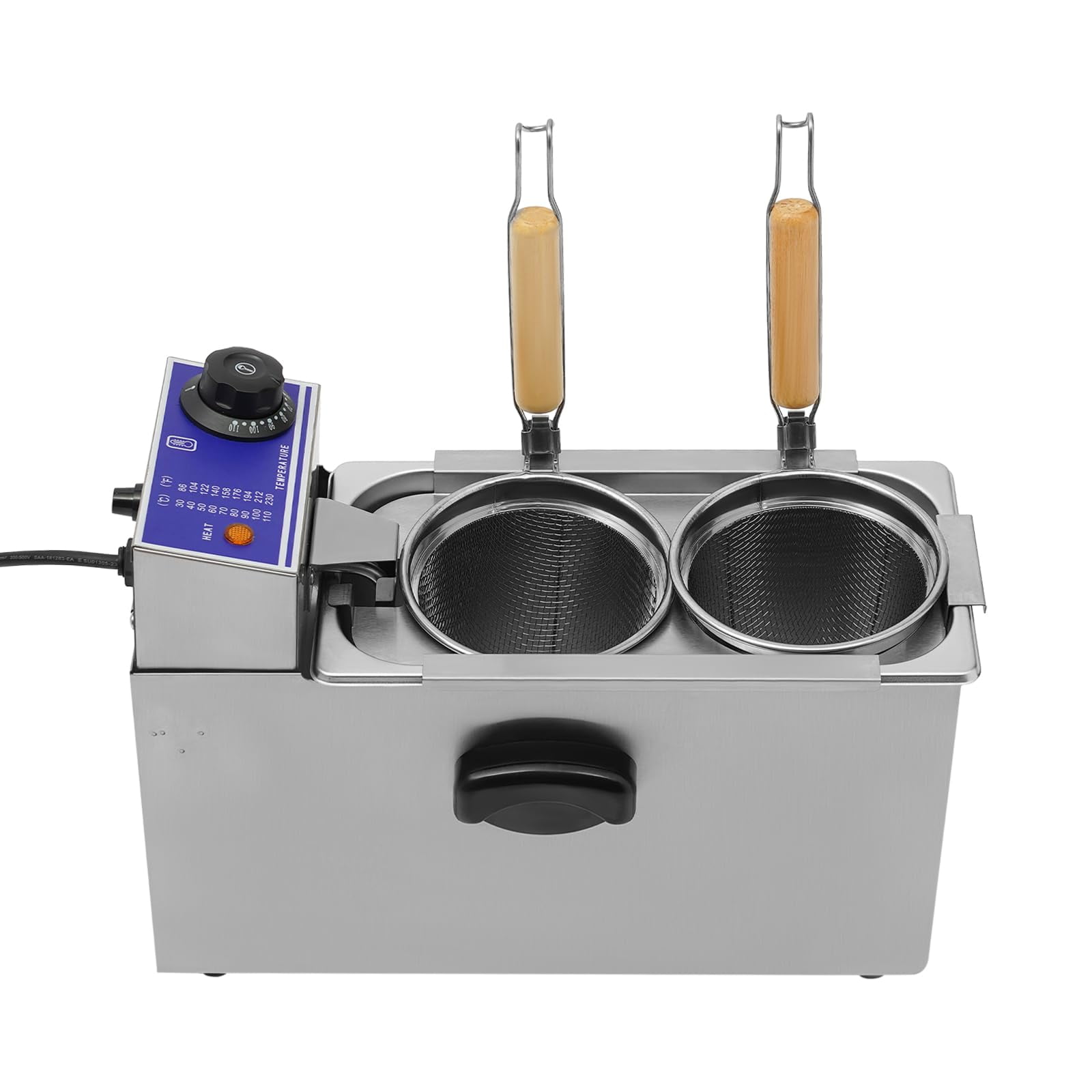 2 Holes Electric Noodles Cooking Machine Commercial Pasta Cooker 1200W ...